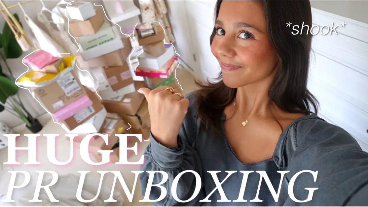 Tanned and Adorable Ava Rae Reveals Everything In Her Huge Unboxing Haul - Brielle Pace